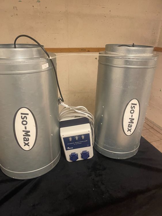 2x Lüfter Iso-Max 250 + Kontrollgerät (Gebraucht) in Stetten AG für CHF ...