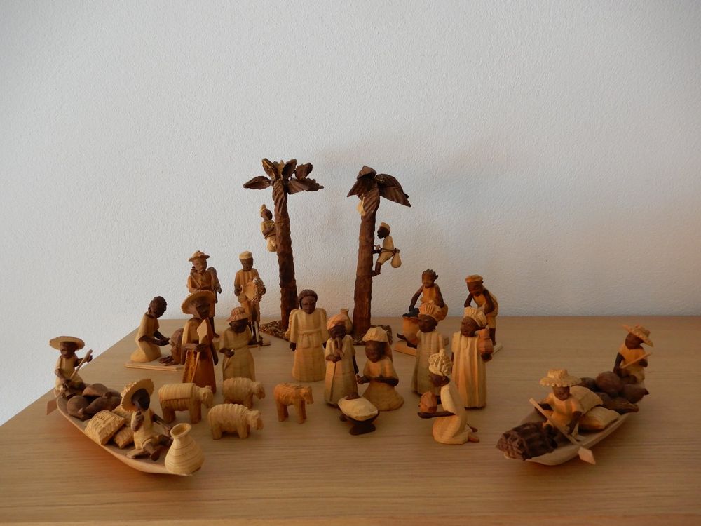 Krippenfiguren aus dem Nigeria, Afrika (Gebraucht) in Bern für CHF 108 ...