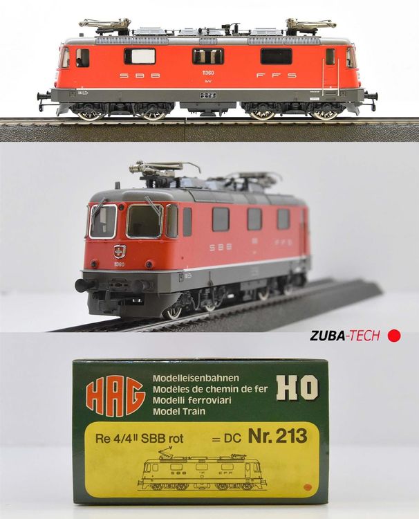 HAG 213 E-Lok Re 4/4 II SBB H0 GS OVP (Gebraucht) in St. Gallen für CHF 115.5 – mit Lieferung ...