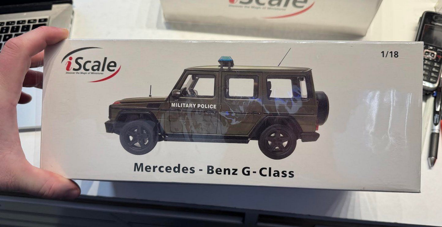 Mercedes-Benz G-Class (W463) 2015 la police militaire 1:18 (Gebraucht ...