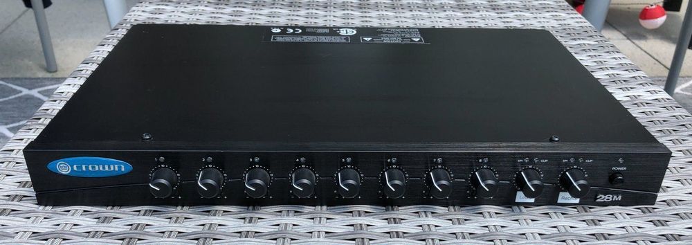Crown 28M 8-Kanal Mixer und Preamp (Gebraucht) in für CHF 49 – mit ...