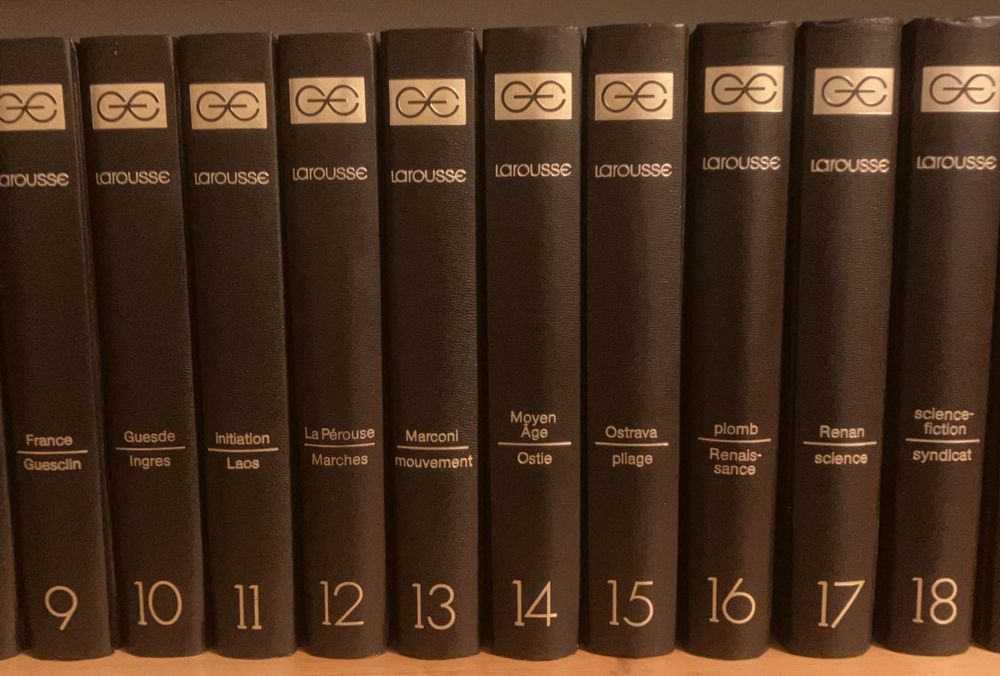 La Grande Encyclopedie Larousse 1971, neuve, complète 23 vol (Neu (gemäss Beschreibung)) in ...