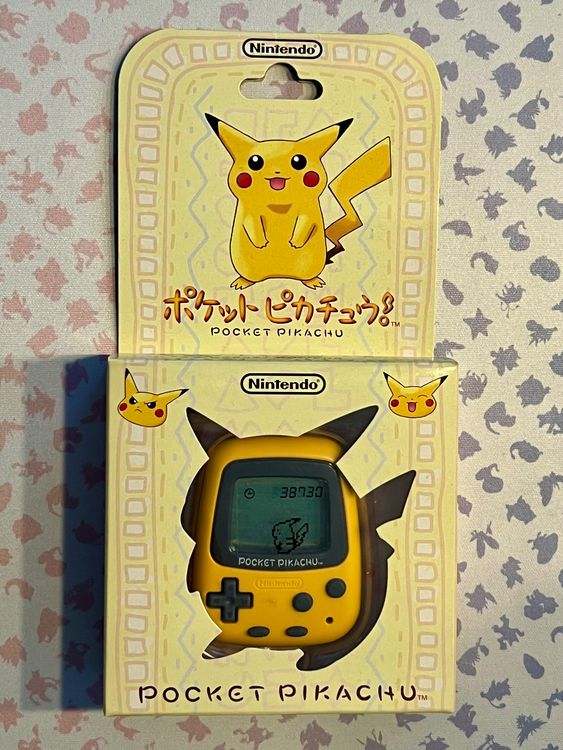 🔥 Pocket Pikachu | MPG-001 | Tamagotchi Style | OVP 🎮 (Neu und ...