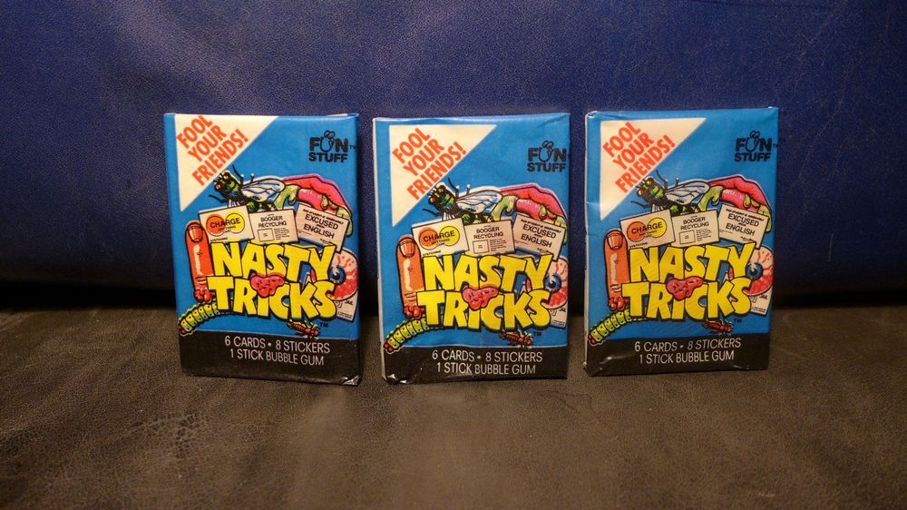 nasty tricks - fun stuff wax packs 1990 | Kaufen auf Ricardo