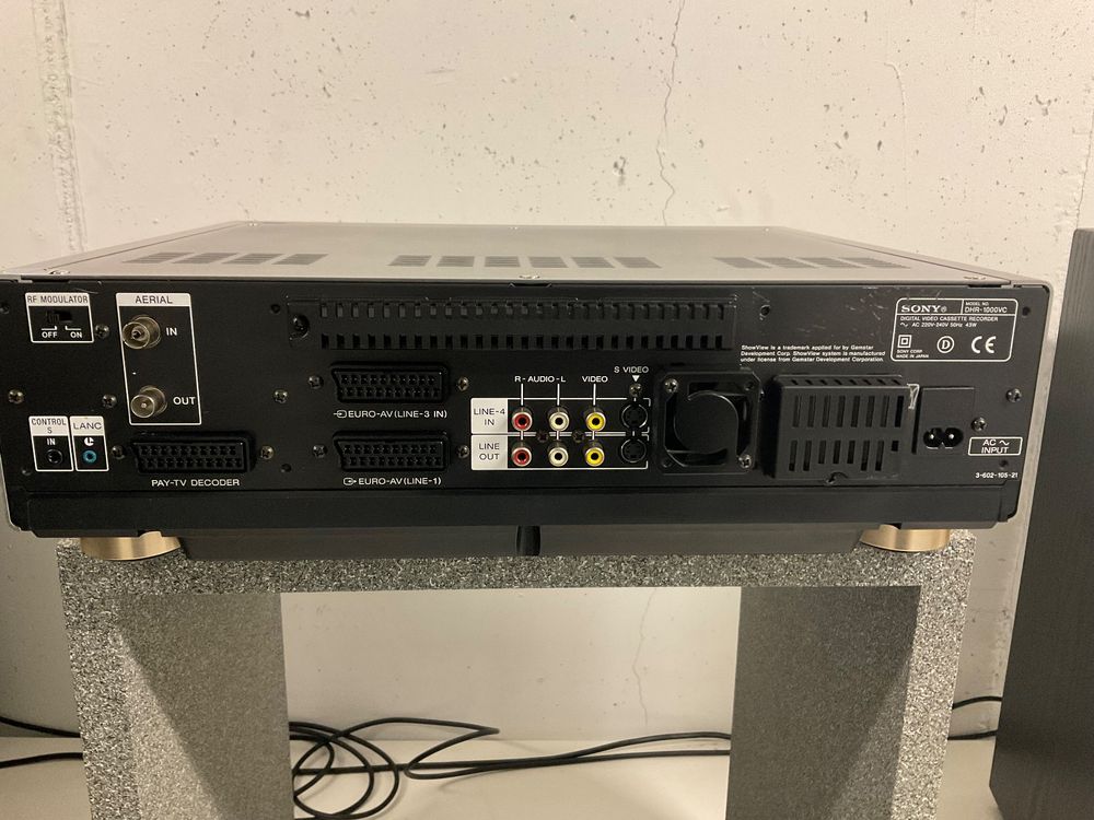 Sony Highend DV-Mini DV Recorder DHR-1000B/NP/VC (Gebraucht) in Chur ...