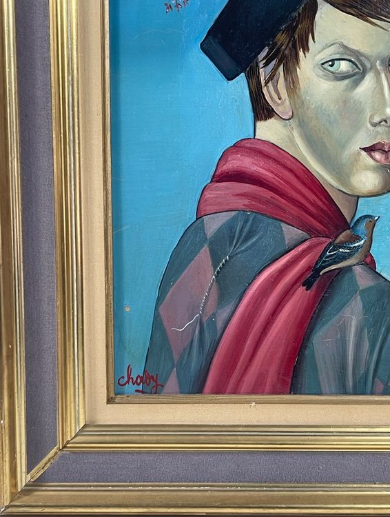 Helene CHADY Härlekin Gemälde (D'occasion) à Root pour CHF 60 – avec ...