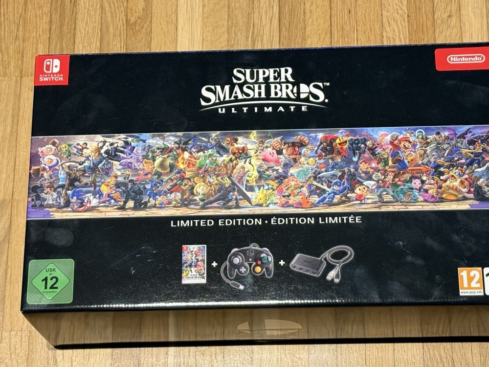 Super Smash Bros Ultimate Limited Edition Switch (Neu und ...