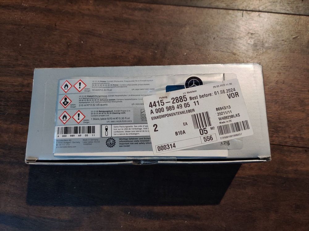 Scheibenkitt Mercedes Original A000989490511 | Kaufen auf Ricardo