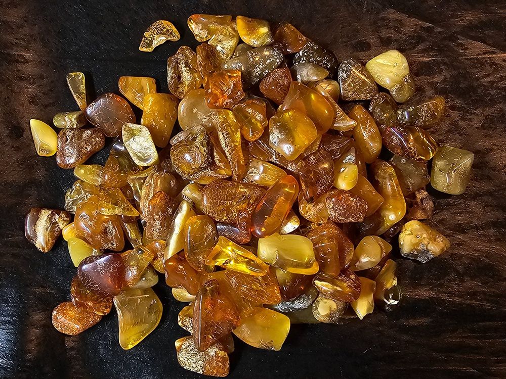 100 Gr Lot Bernstein Bitterfeld De Naturbernstein Natur 3 | Kaufen auf ...