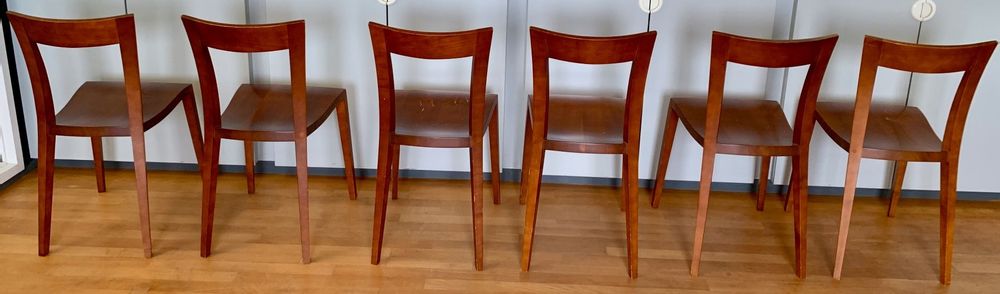 Kirschbaum Designer Stühle von VICTORIA DESIGN 6 Stück! (Gebraucht) in ...