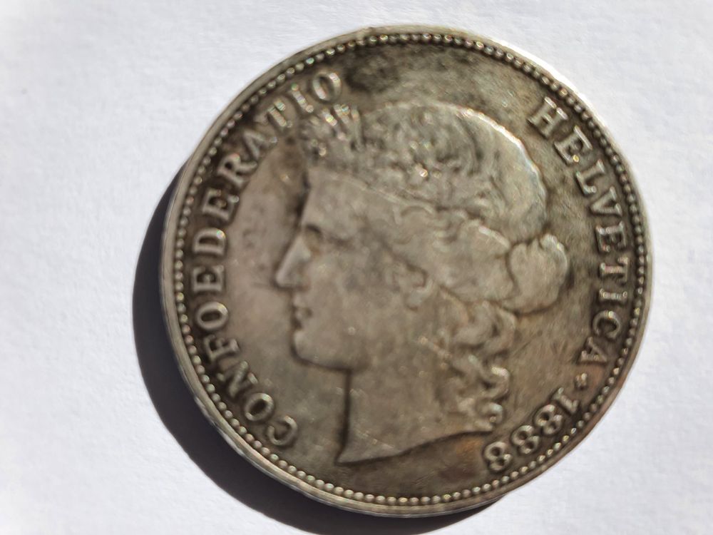 5 FRANKEN 1888 rare (25000 ) | Kaufen auf Ricardo