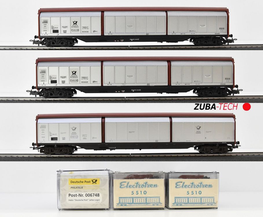 Electrotren 3x Schiebewandwagen der DB H0 GS mit OVP | Kaufen auf Ricardo