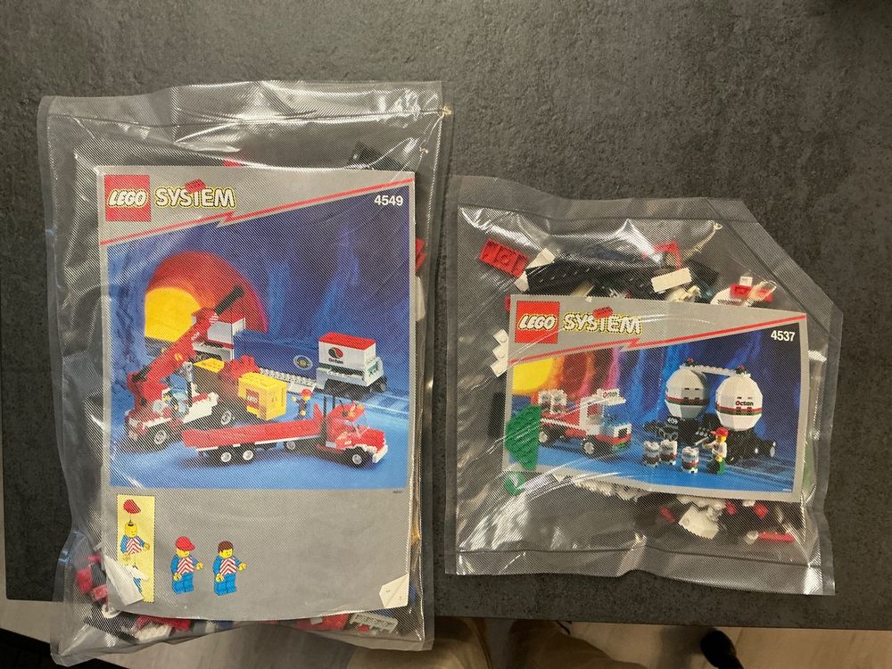 2x Lego System 4549 4537 Camions Vintage Complet! (Gebraucht) in cheiry ...