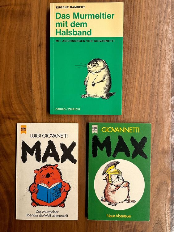 MAX - Bücherset mit Zeichnungen von Giovanetti (Gebraucht) in ...