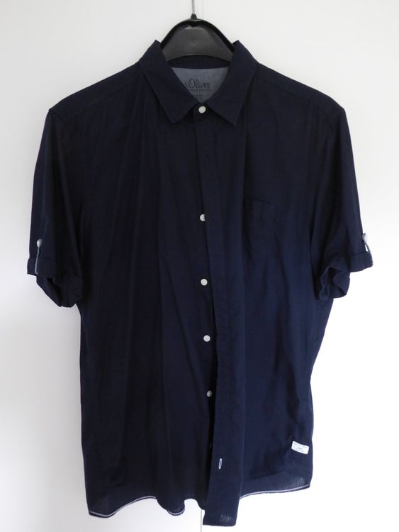 Kurzarmhemd s.Oliver dunkelblau Gr. XL (Neu (gemäss Beschreibung)) in Entlebuch für CHF 4 – mit ...