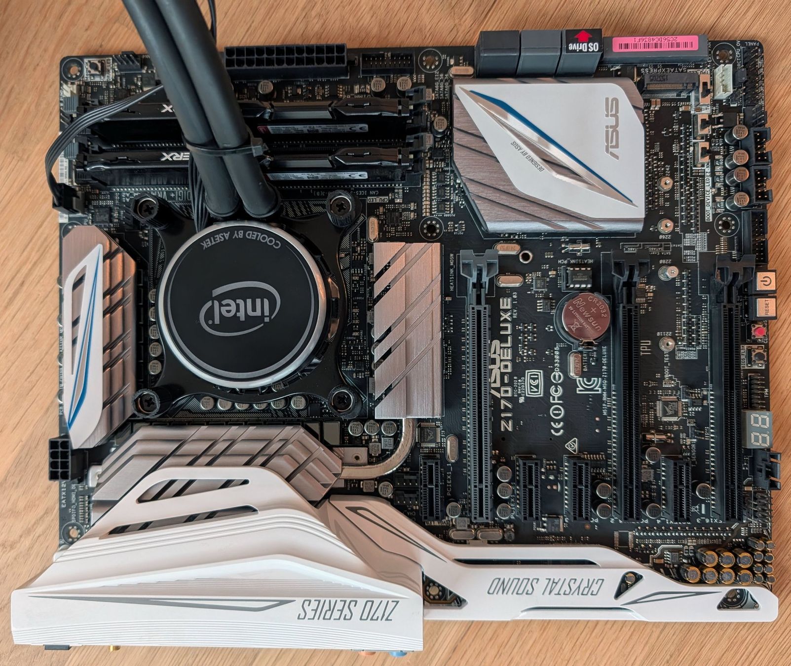 CPU Intel Core i7-6700K, ASUS Z170 DELUXE, 16GB DDR4 RAM (Gebraucht) in ...
