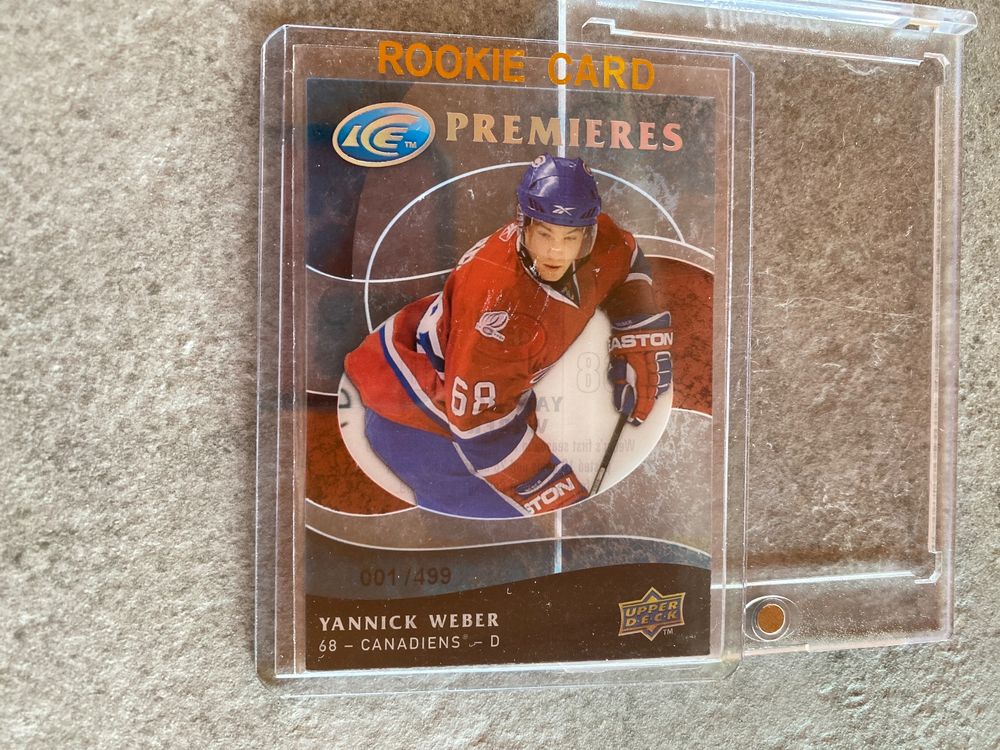 Yannick Weber NHL Rookie card Montreal | Kaufen auf Ricardo