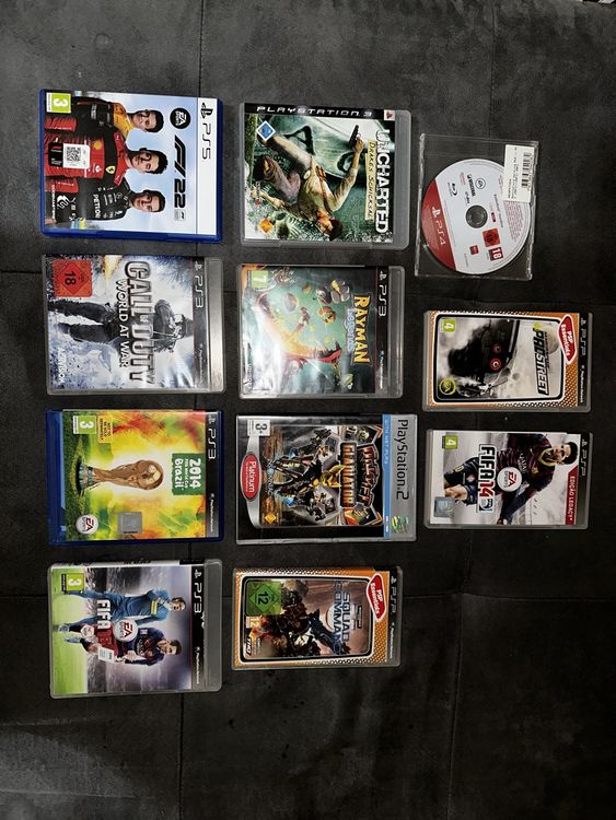 verschiedene Spiele PS5 / PS4 / PS3 / PS2 / PSP (Gebraucht) in Sirnach für CHF 5 – mit Lieferung ...