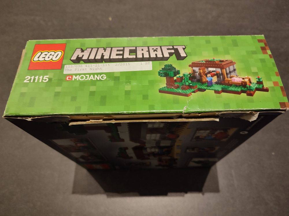 Lego Minecraft 21115 The First Night | Kaufen auf Ricardo