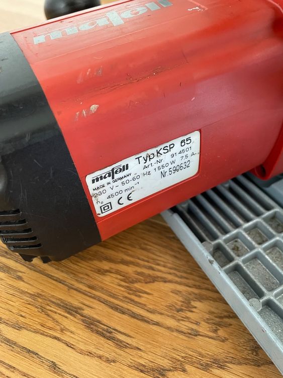 Mafell Handkreissäge KSP 85 FC mit Neuem Bosch Blatt (Gebraucht) in ...