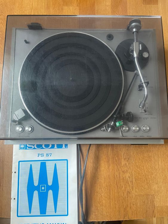 Scott PS 87 Plattenspieler mit fast neuer Ortofon Nadel (Gebraucht) in ...