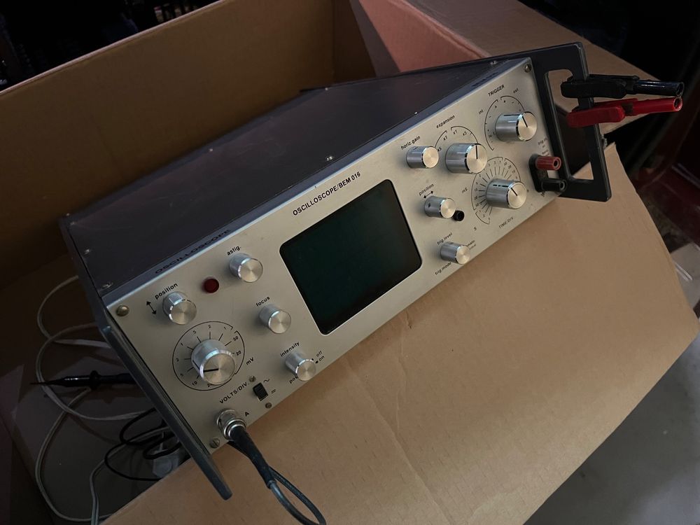 Oszilloskop BEM 016 mit Anleitung & Zubehör (Gebraucht) in Urdorf für CHF 30 – nur Abholung auf ...