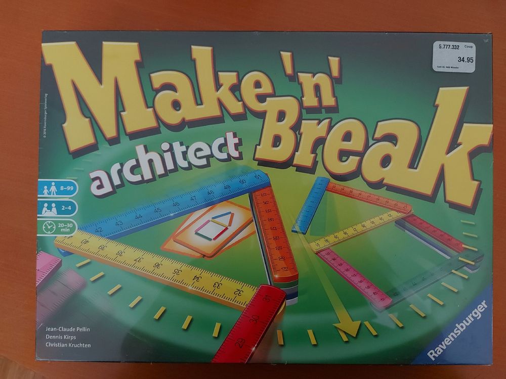 jeu neuf : Make'n' architect Break de Ravensburger | Kaufen auf Ricardo jeu neuf : Make'n' architect Break de Ravensburger | Kaufen auf Ricardo