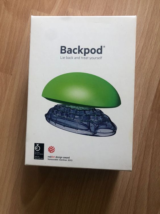 Backpod original Rücken schmerzen fitness Sommer NEU (Gebraucht) in ...