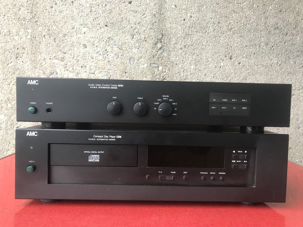 AMC préampli AV81 et CD player CD6 | Acheter sur Ricardo