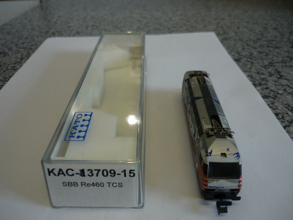 KATO SBB Re 460 LOKOMOTIVE TCS SPUR N (Neu (gemäss Beschreibung)) in Mönchaltorf für CHF 91 ...