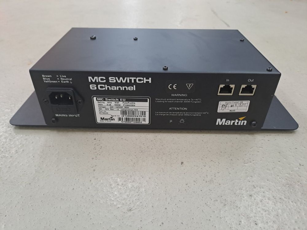 Martin MC switch 6 Channel | Kaufen auf Ricardo