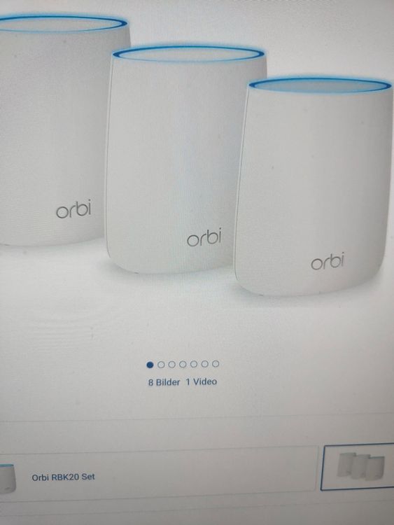 Netgear Orbi RBK23 Mesh WiFi Set - Router + 2 Satelliten | Kaufen auf ...