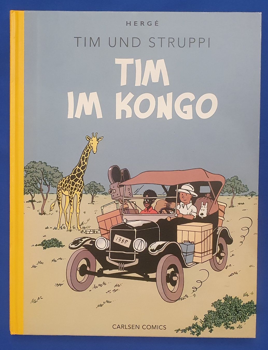 Tim und Struppi, Tim im Kongo, Farbfaksimile, Carlsen, 2008 (Neu ...