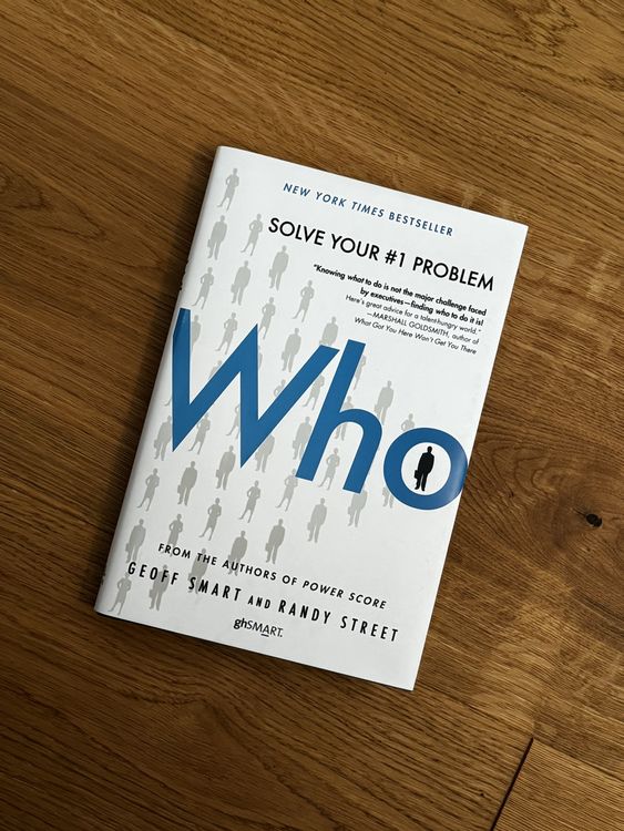 ENGLISH BOOK: "Who" Bestseller by Geoff Smart (Neu (gemäss Beschreibung ...