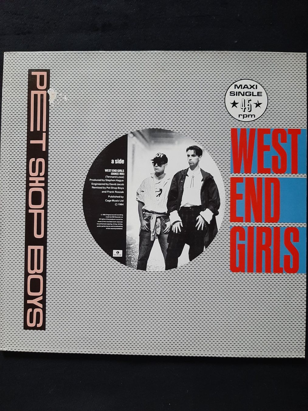 Maxi 80er: Pet Shop Boys: West End Girls (Gebraucht) in Pfeffikon/LU ...