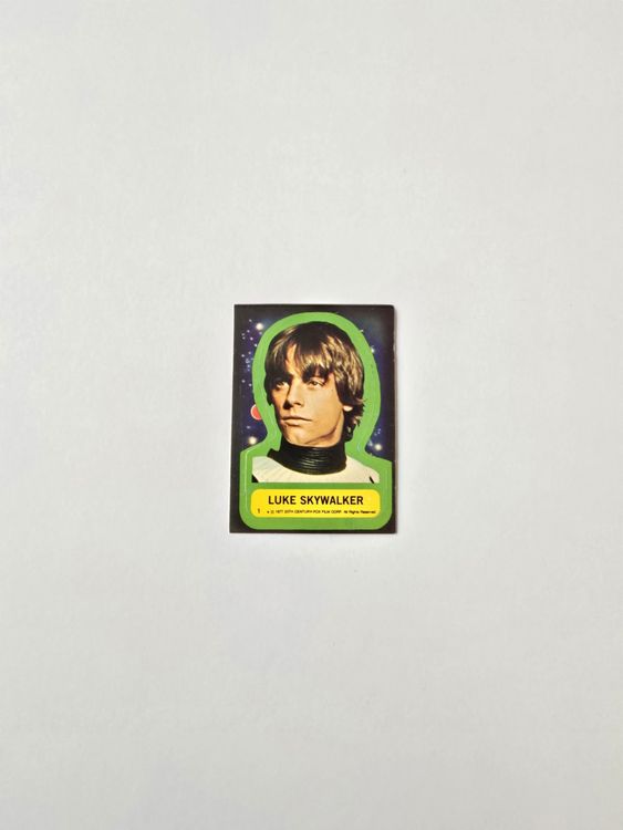 Alter Star Wars Luke Skywalker Sticker / Aufkleber | Kaufen auf Ricardo