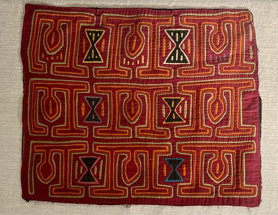 Textile patchwork Mola Kuna, vintage, Panama (D'occasion) à Genève pour ...