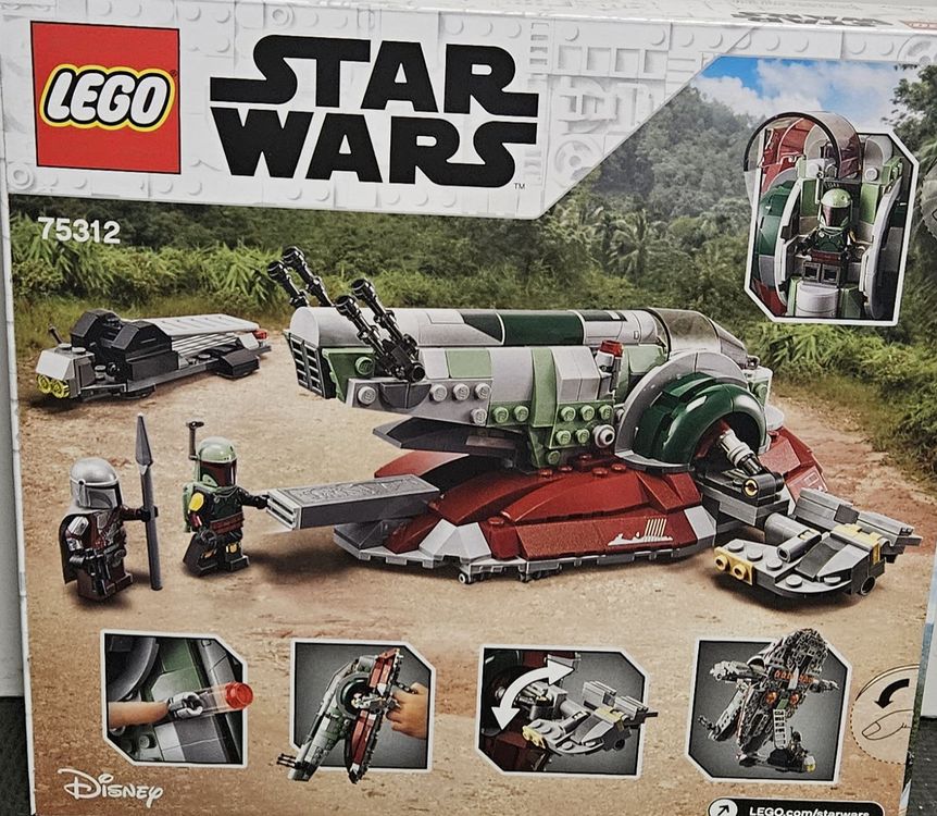 LEGO Star Wars Boba Fett's Raumschiff Set 75312 Slave 1 (Neu und ...