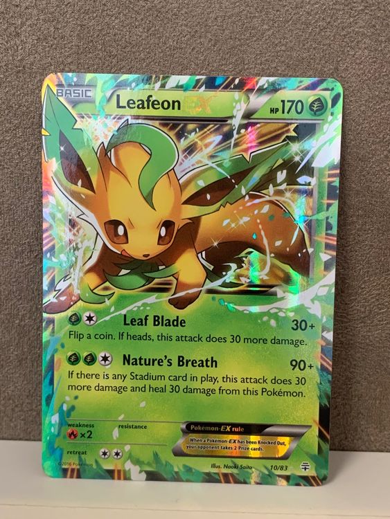 Leafeon EX ENG Generations Pokemon 10/83 | Kaufen auf Ricardo