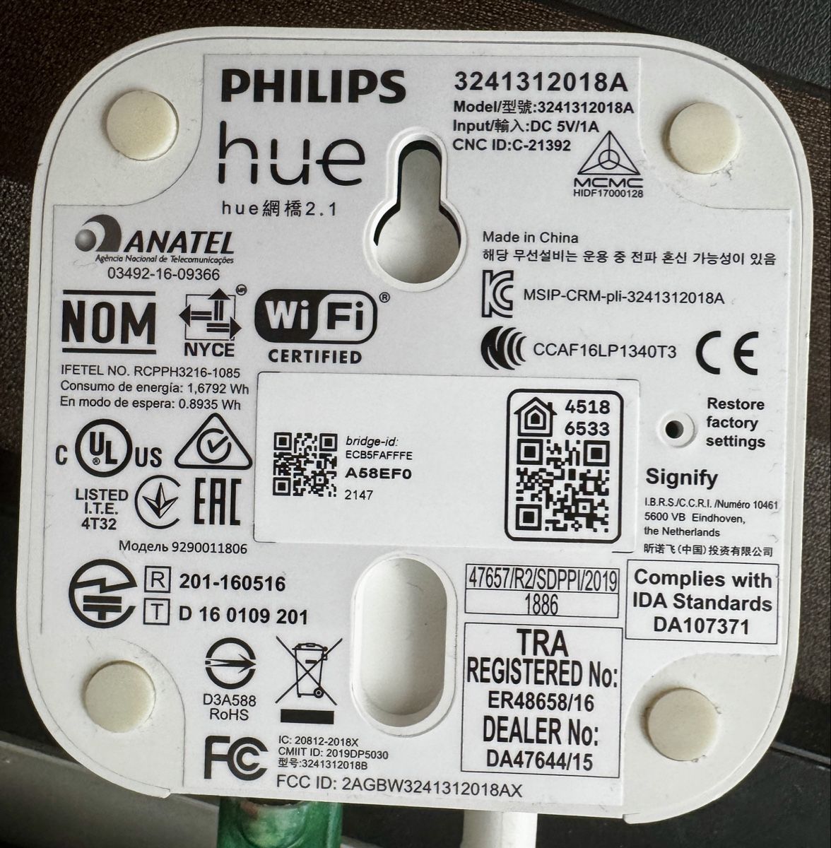 Philips Hue Bridge V2.1 - Top Zustand, voll funktionsfähig! (Gebraucht ...