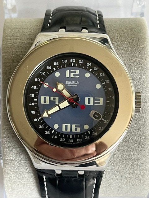 SWATCH IRONY NABAB YNS 401C DOMINATOR NEUVE (Neuf avec emballage d ...