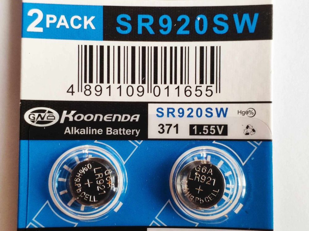 duopack 371 / AG6 / SR920SW Watch Battery AG 6 VOIR LISTE (Neu und ...