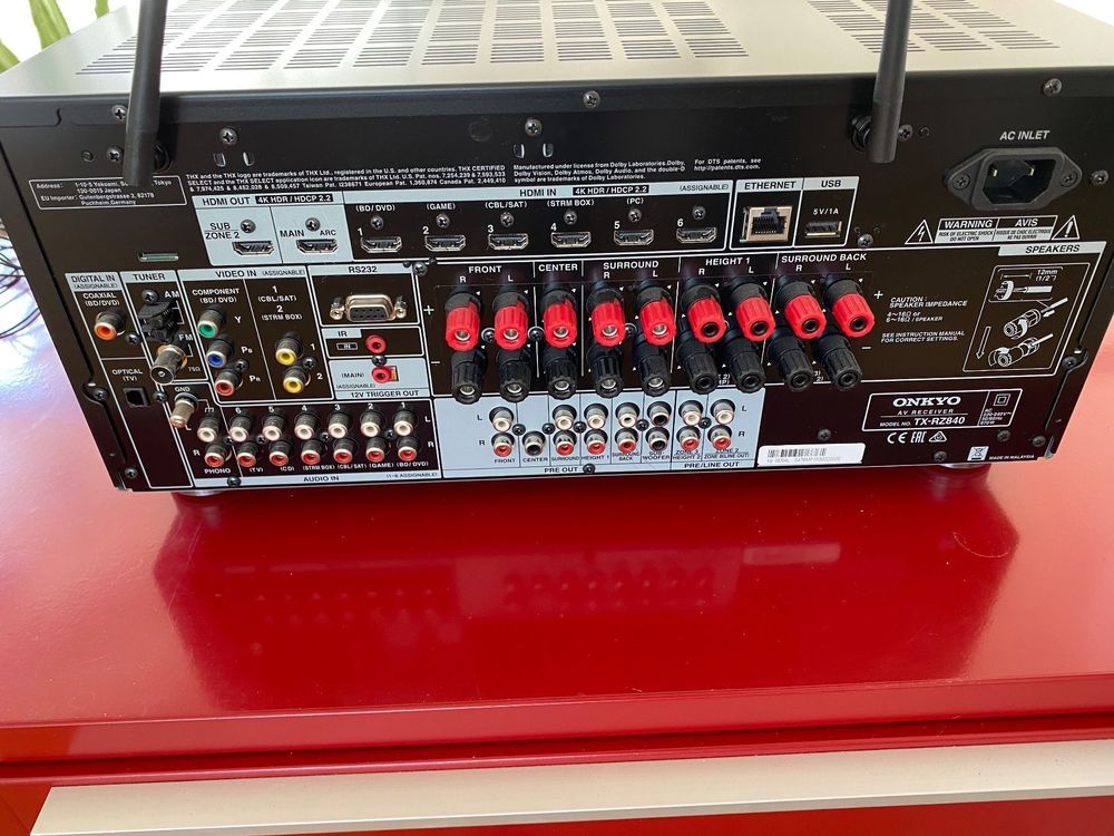 Onkyo Receiver TX-RZ840 4K Receiver (Gebraucht) in Langnau am Albis für ...
