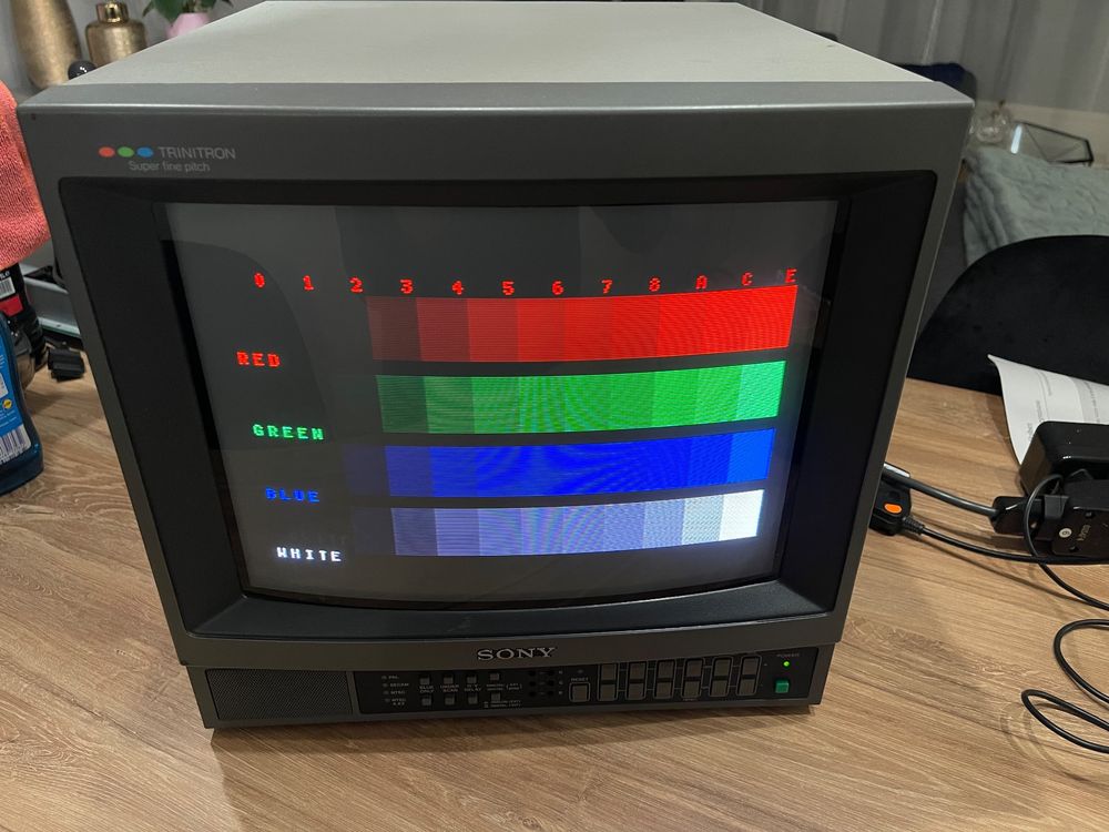 Sony PVM-1442 QM + supergun Arcade slot neo geo MVS +7 jeux | Kaufen ...