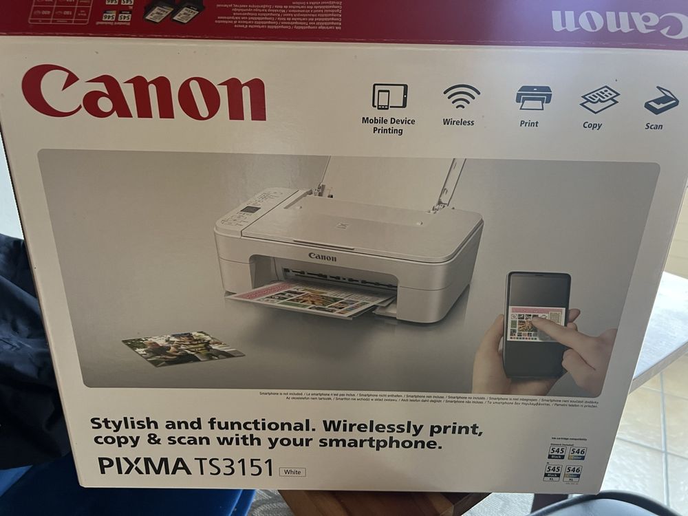 Canon PIXMA TS3151 Drucker Wireless Wifi neuwertig (Gebraucht) in ...