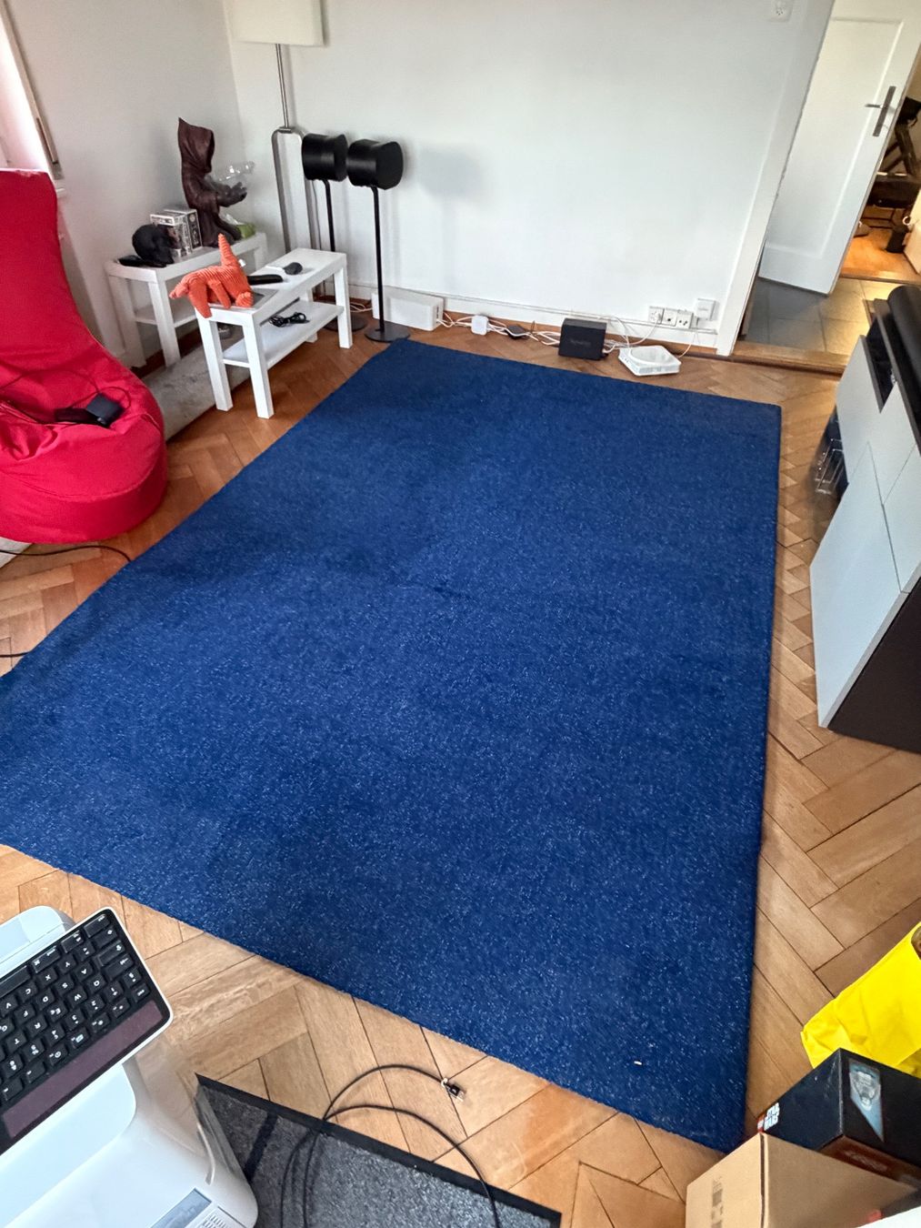 IKEA TYVELSE Teppich (Rug) in Blue (Neu (gemäss Beschreibung)) in ...