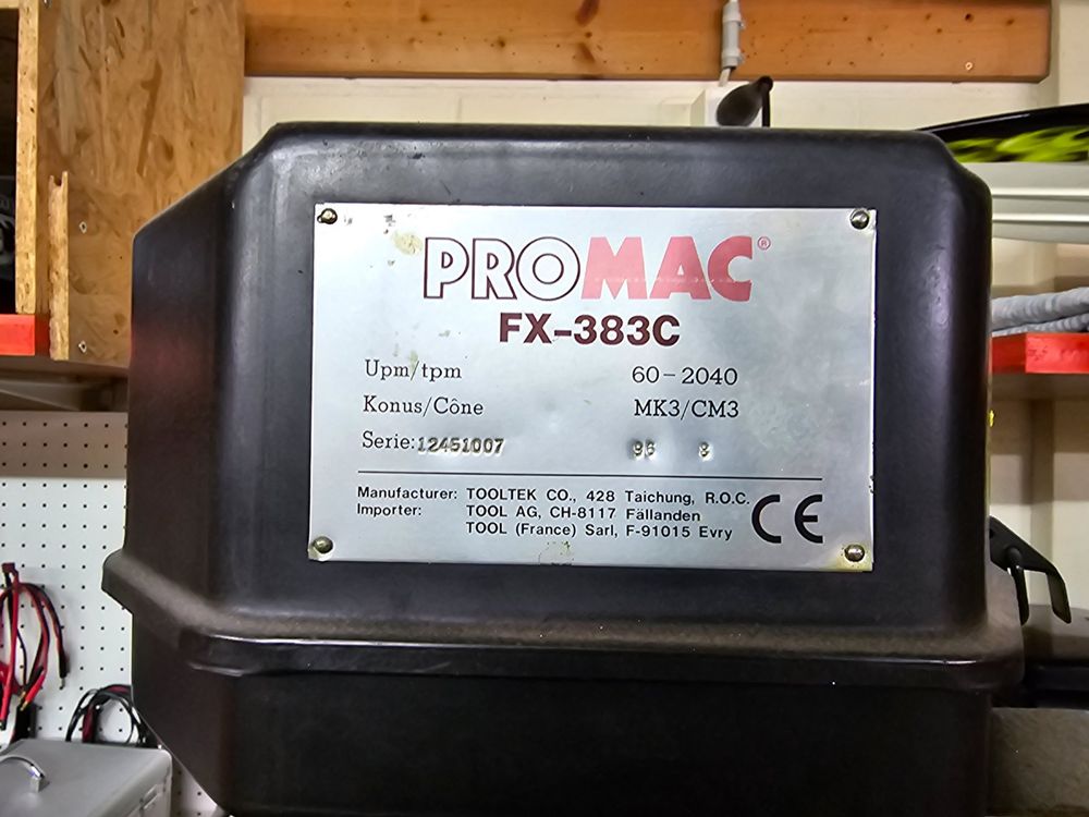 Pro mac fx-383c bohrmaschine (Gebraucht) in Rüti für CHF 1002 – nur ...