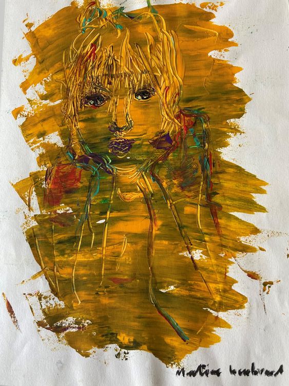 Zeichnung auf Papier von Martine Neubrand (Gebraucht) in Büren an der ...