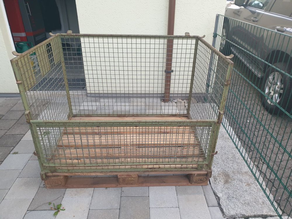 Palettrahmen 80 × 120 × 80 cm (Gebraucht) in Turbenthal für CHF 105 – nur Abholung auf Ricardo ...