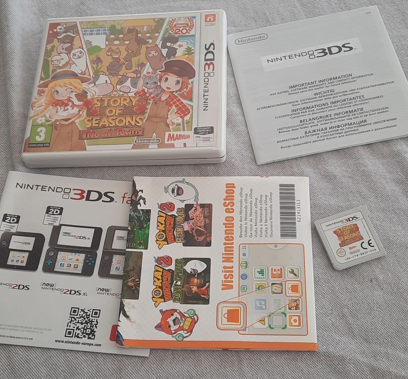 STORY OF SEASONS NINTENDO 3DS 2DS (Gebraucht) in Villars-le-Terroir für ...